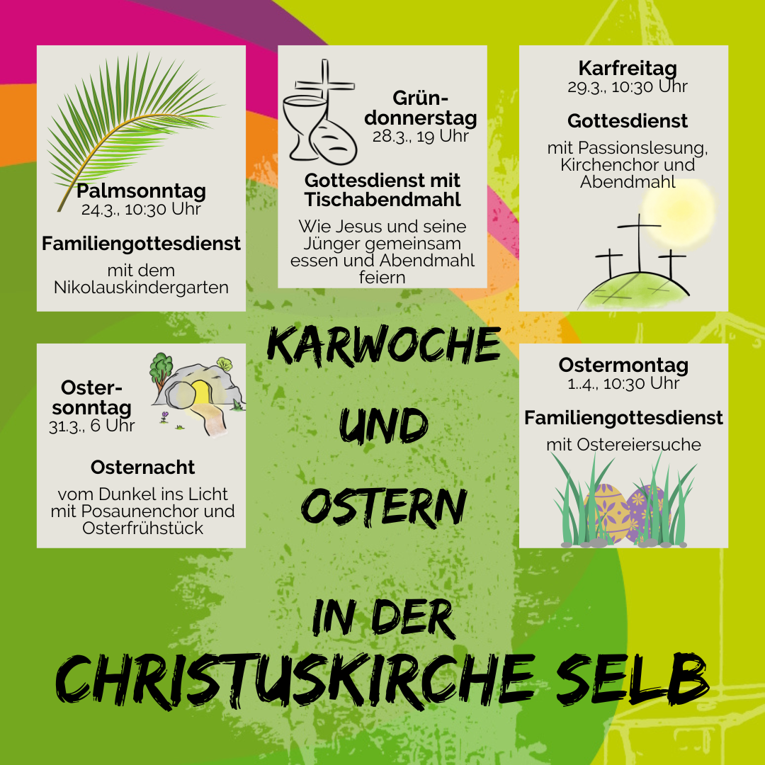 Karwoche und Ostern: Gottesdienste in der Christuskirche ...